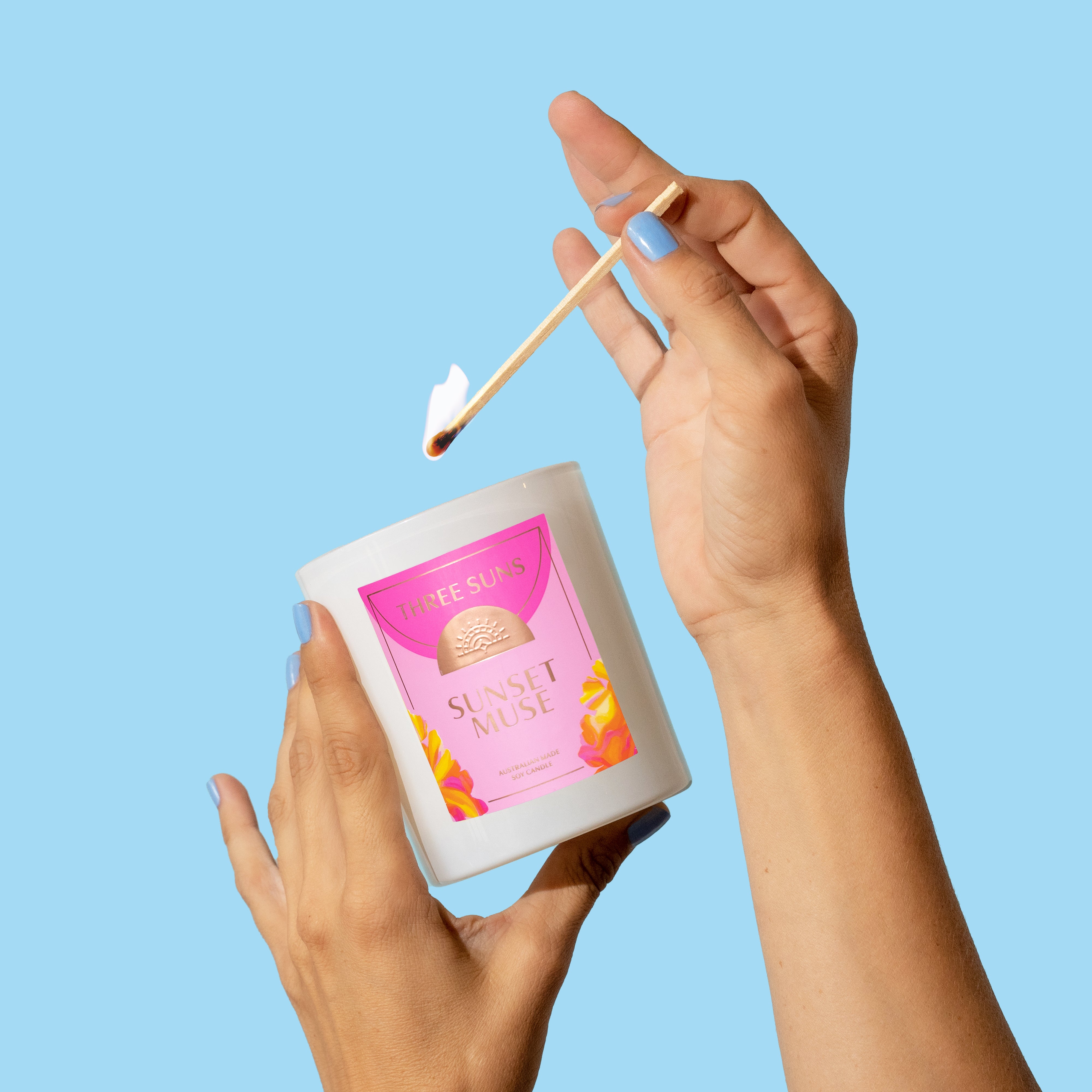 Sunset Muse Gift Candle For her! Candle Gift Australia, Affordable Candle Gifts – ThreeSuns
