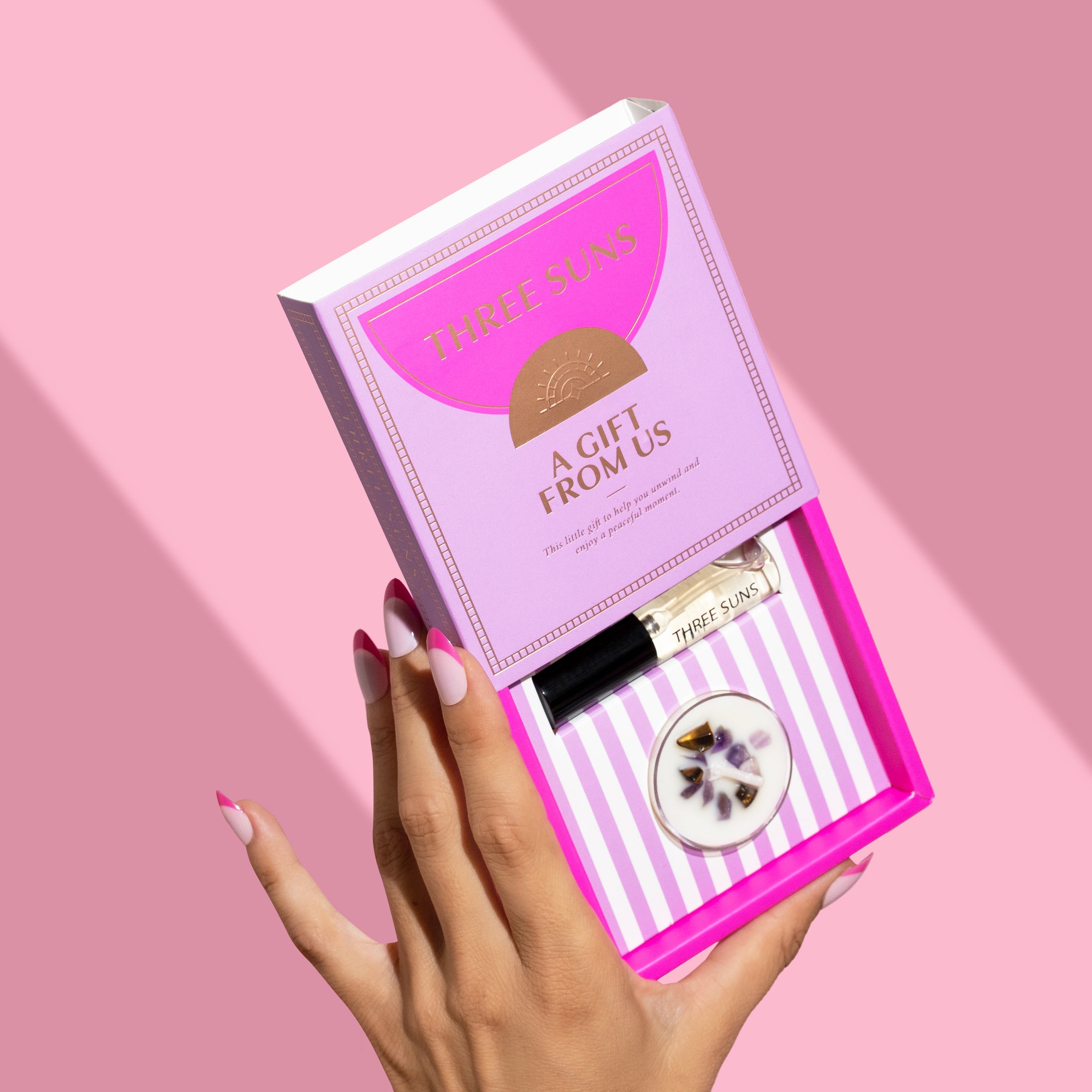 Crystal Infused Candles for Self-Care | Last Minute Gift Under $50 – ThreeSuns